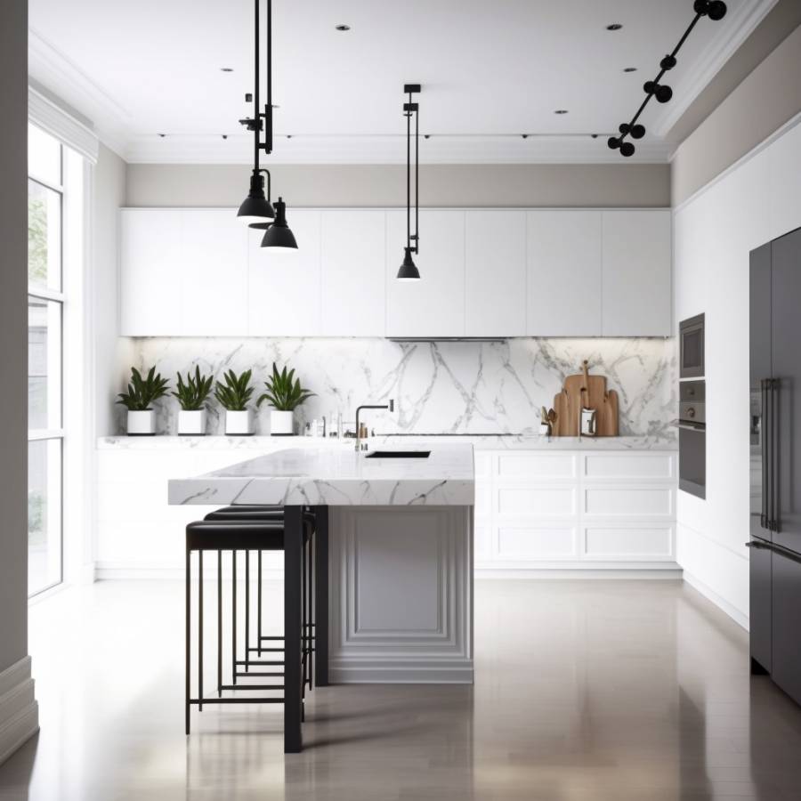 DAGAN PRICE | Italian Marble Kitchen, Bath and Lobbies