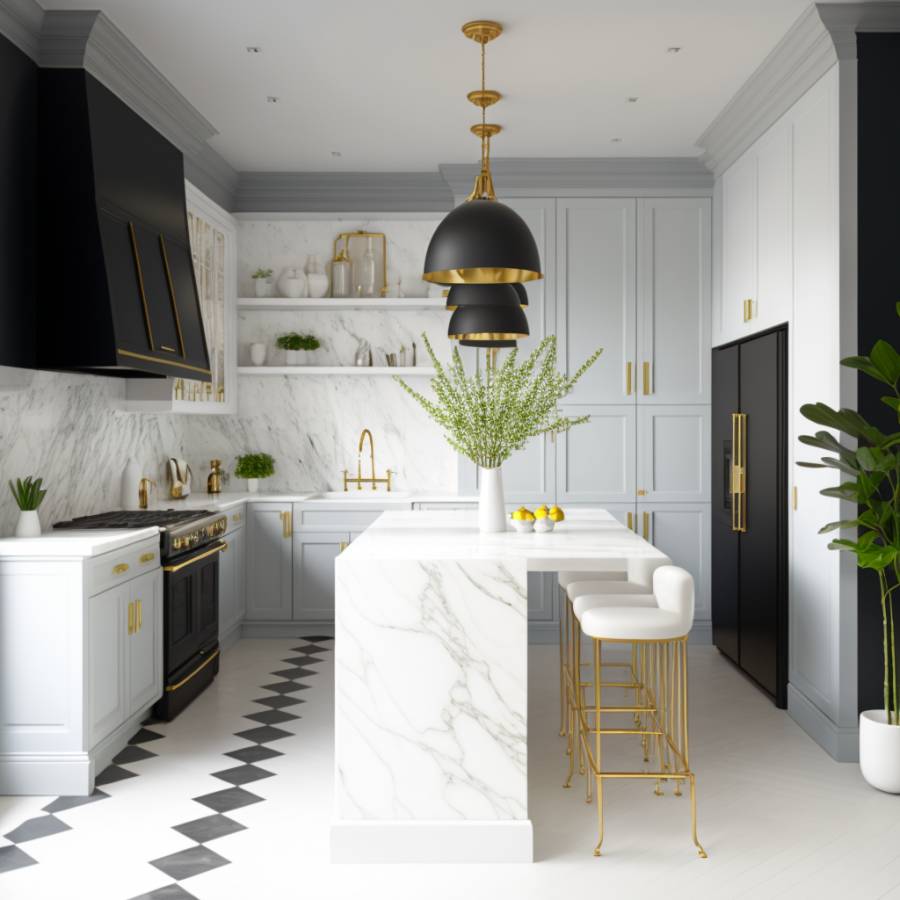 DAGAN PRICE | Italian Marble Kitchen, Bath and Lobbies