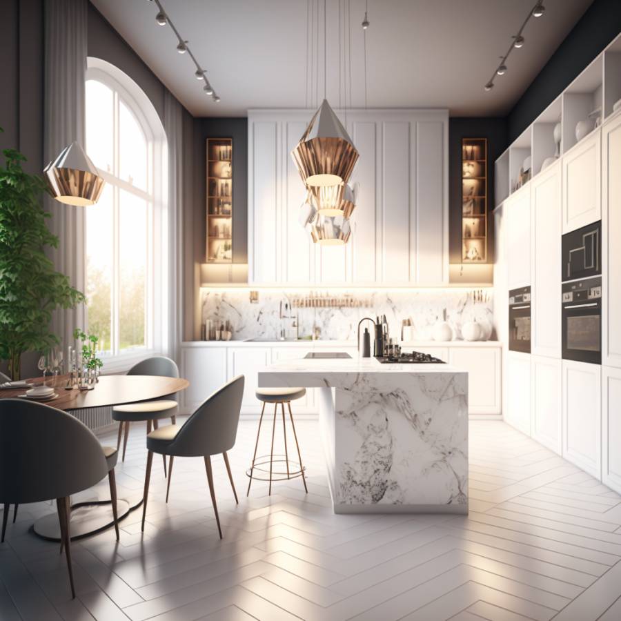 DAGAN PRICE | Italian Marble Kitchen, Bath and Lobbies