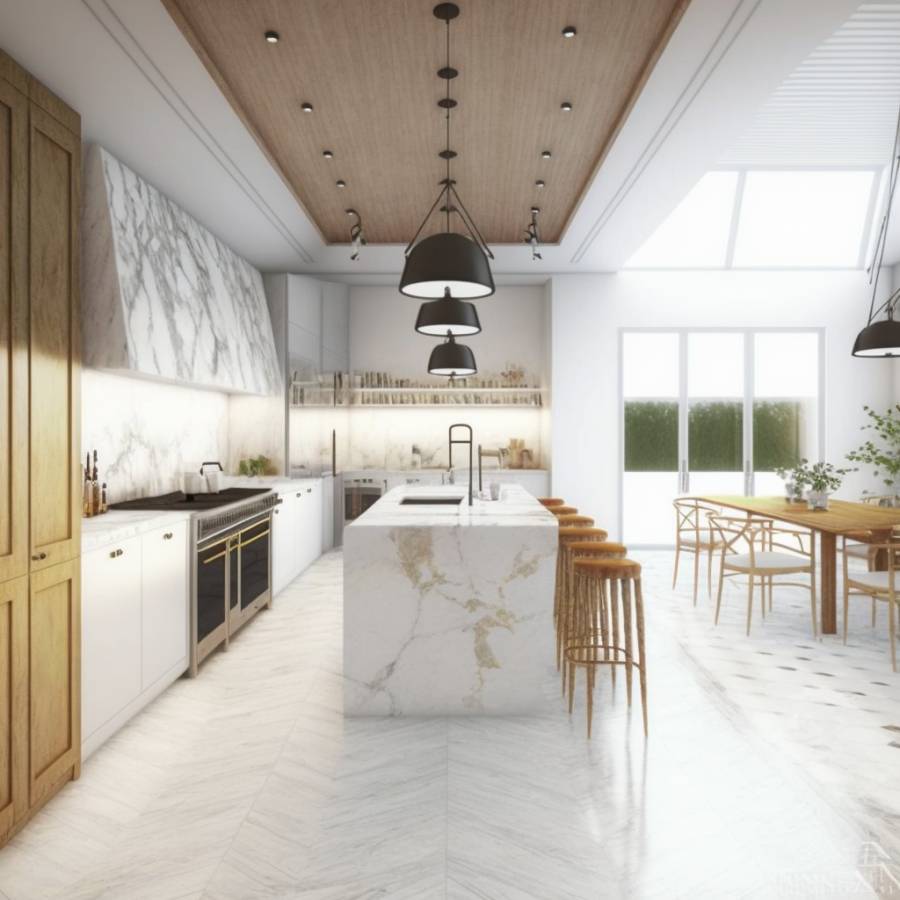 DAGAN PRICE | Italian Marble Kitchen, Bath and Lobbies