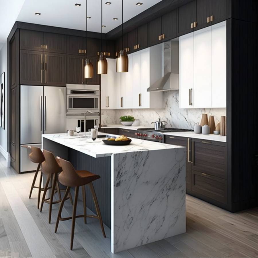 DAGAN PRICE | Italian Marble Kitchen, Bath and Lobbies