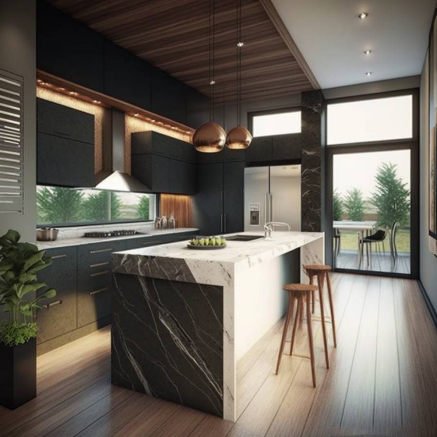 DAGAN PRICE | Italian Marble Kitchen, Bath and Lobbies