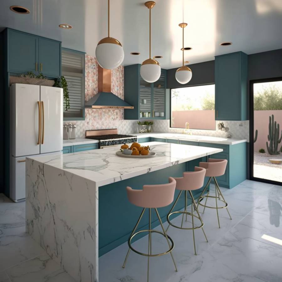 DAGAN PRICE | Italian Marble Kitchen, Bath and Lobbies